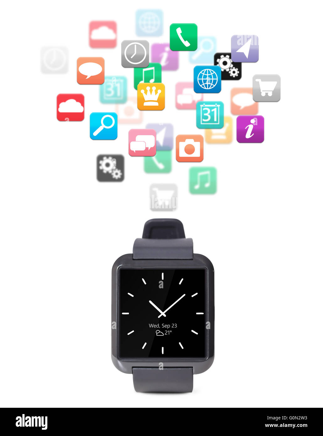 modern smart watch Stock Photo - Alamy