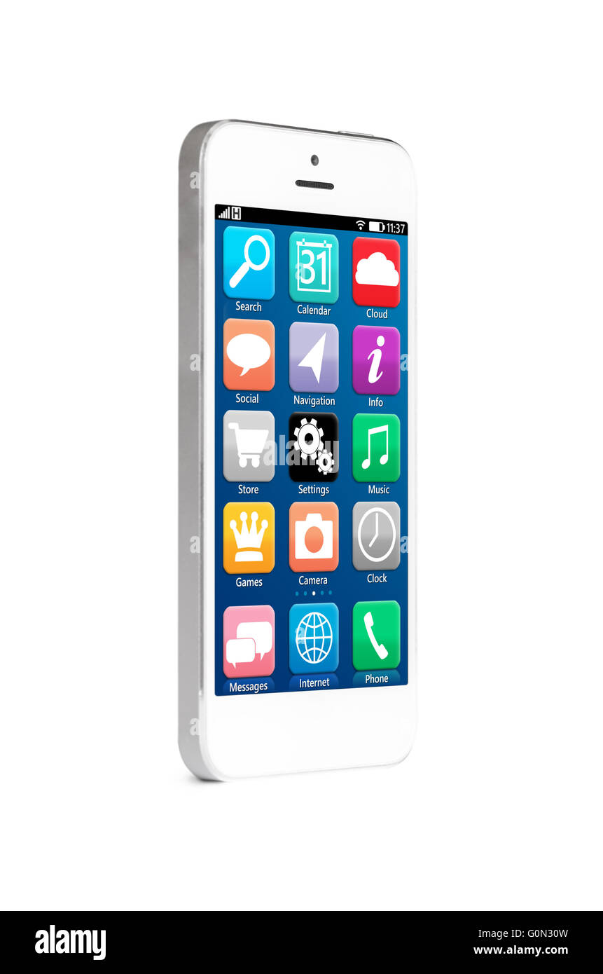 touch screen smartphone Stock Photo - Alamy