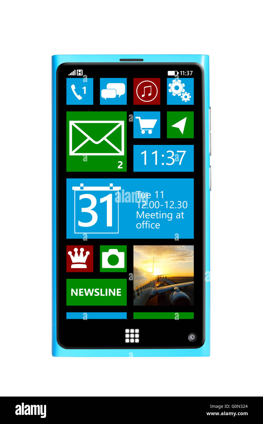 touch screen smartphone Stock Photo - Alamy