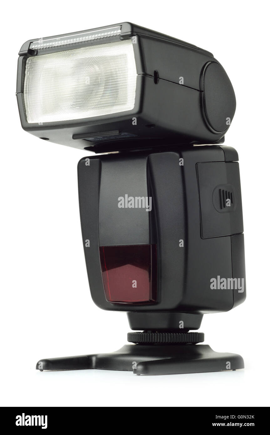 photo flash isolated on white Stock Photo - Alamy