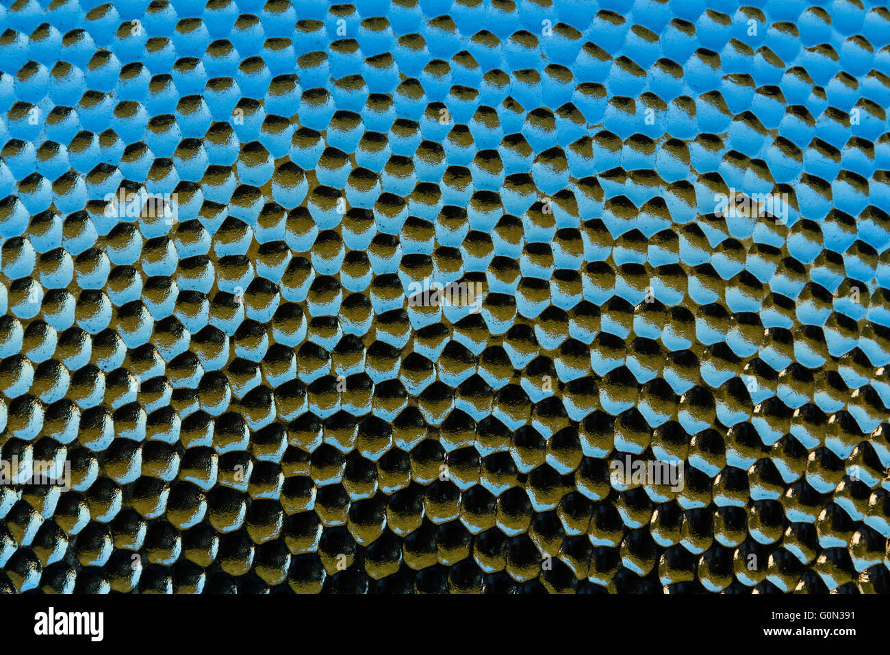 Great shades of color in the bubble glass Stock Photo - Alamy