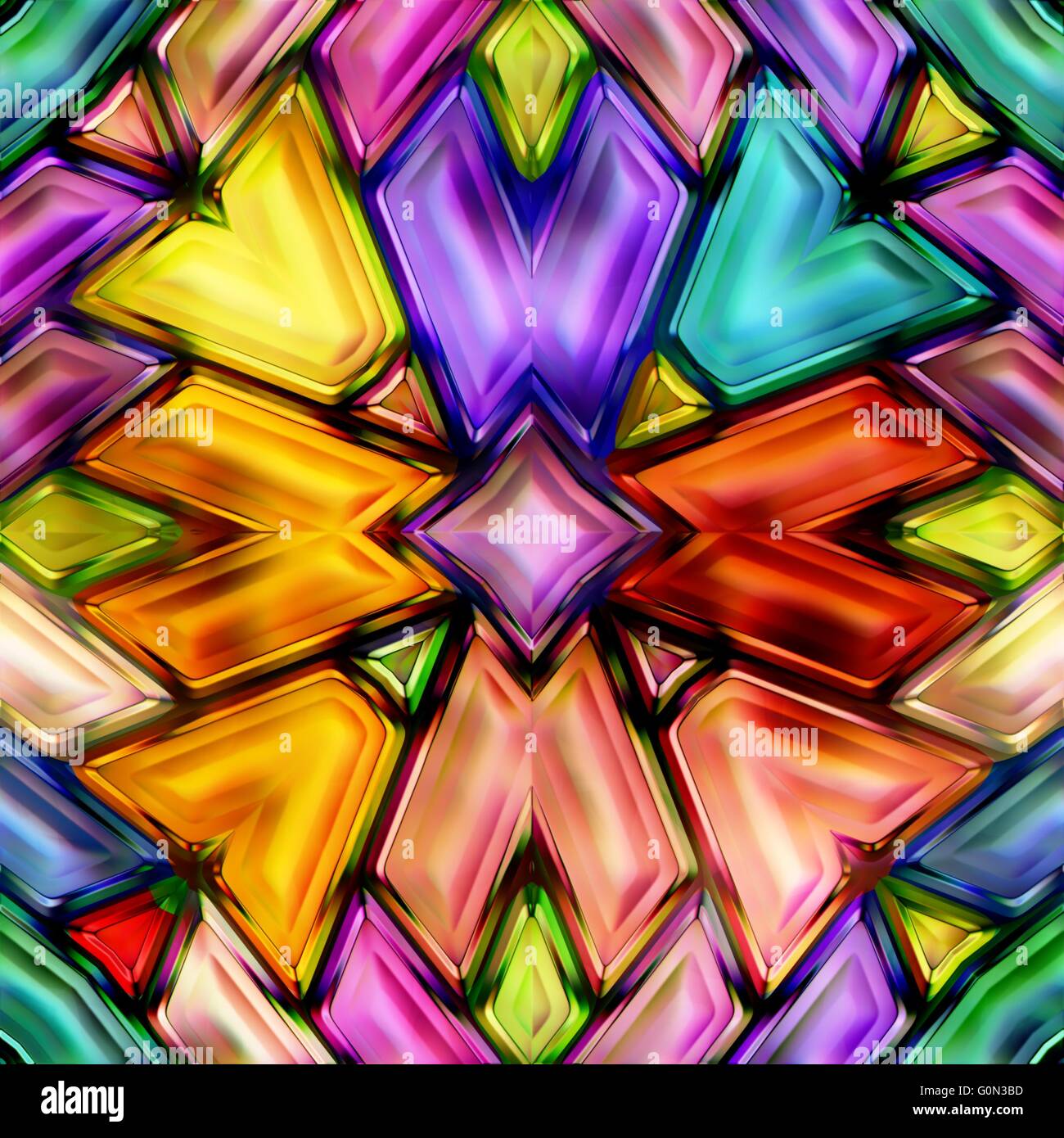 Seamless texture of abstract bright shiny 3D illustration Stock Photo ...