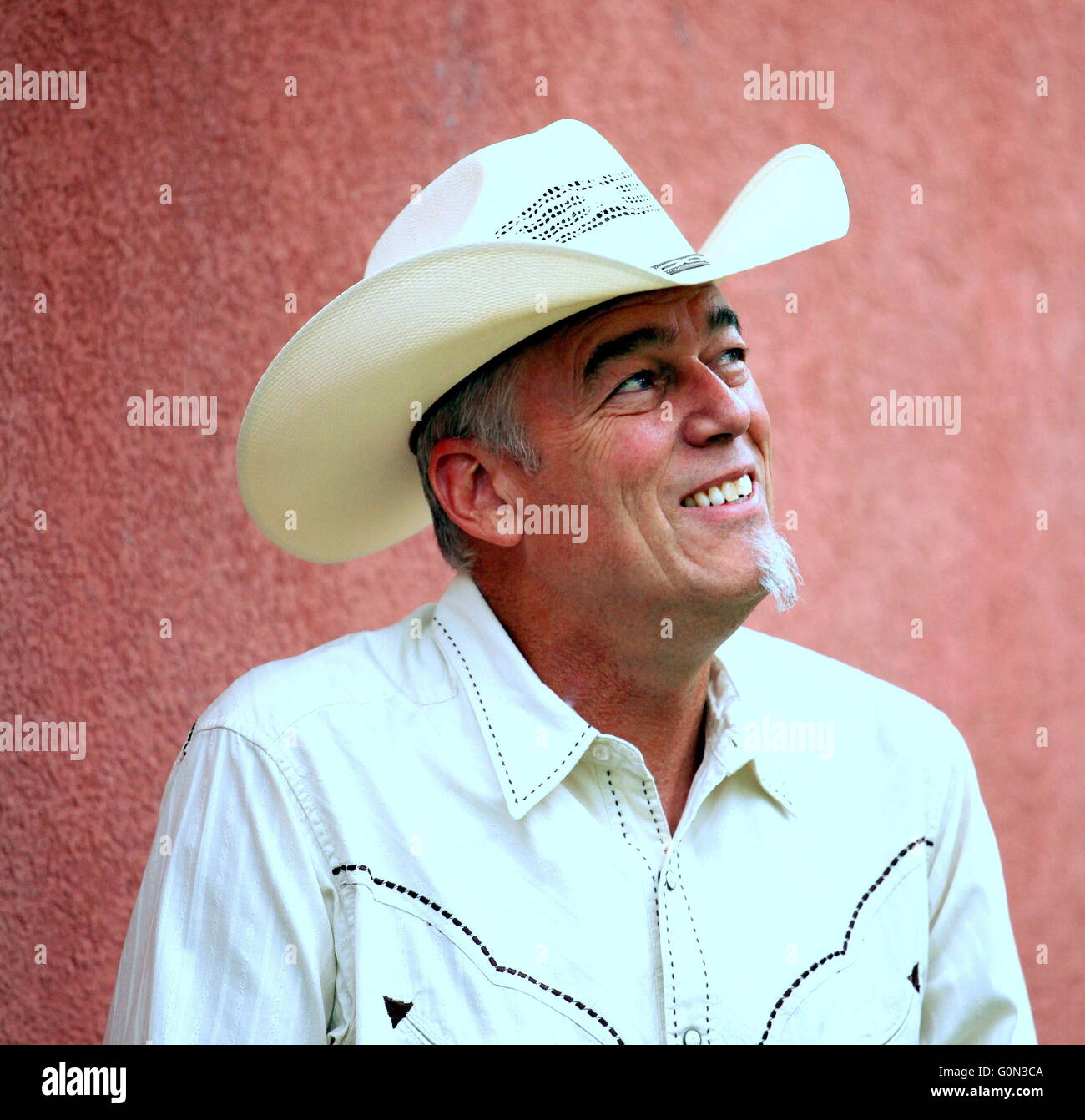 Handsome cowboy expressions Stock Photo - Alamy