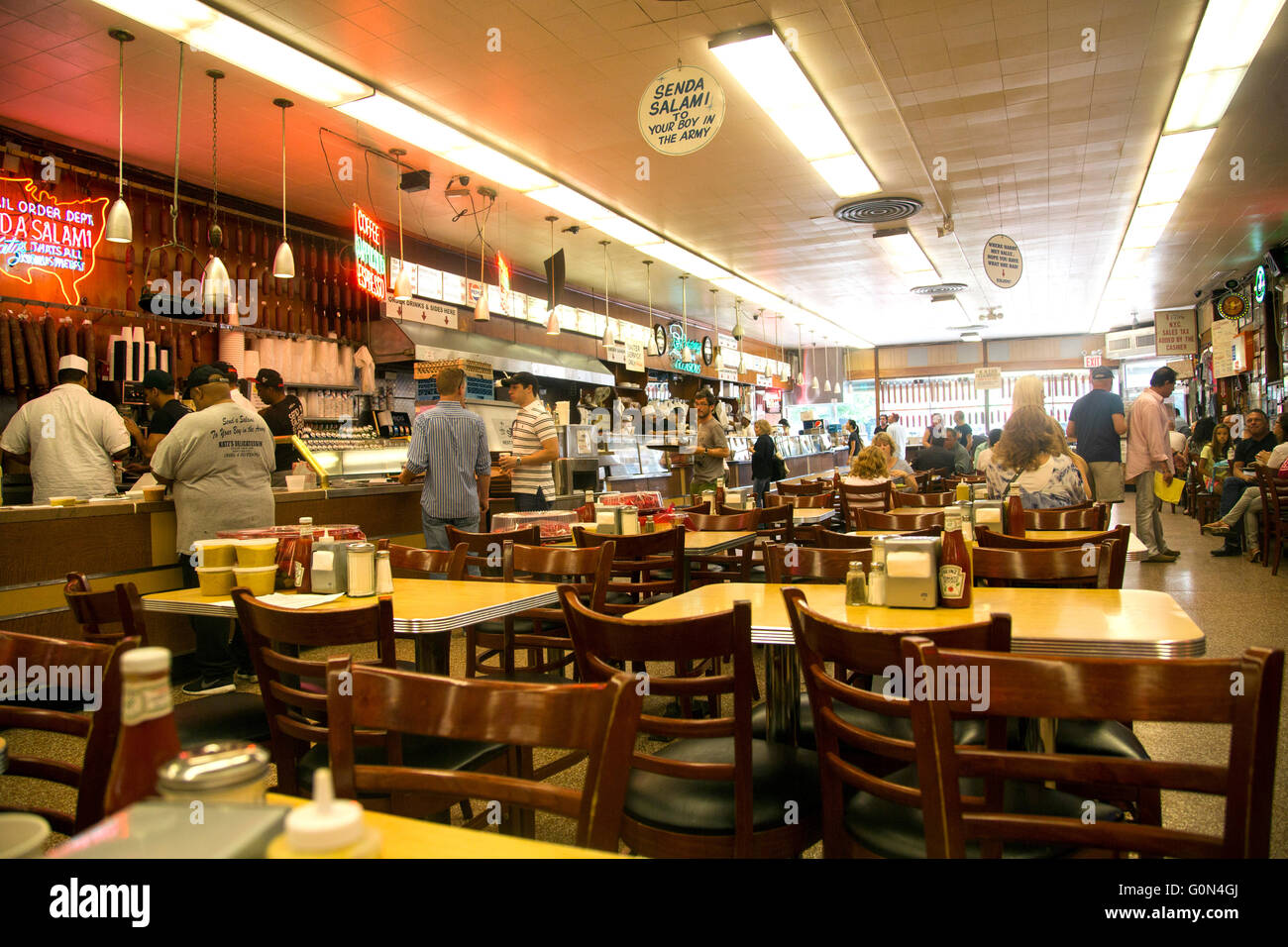 Katz Deli diner pastrami sandwich When Harry Stock Photo - Alamy