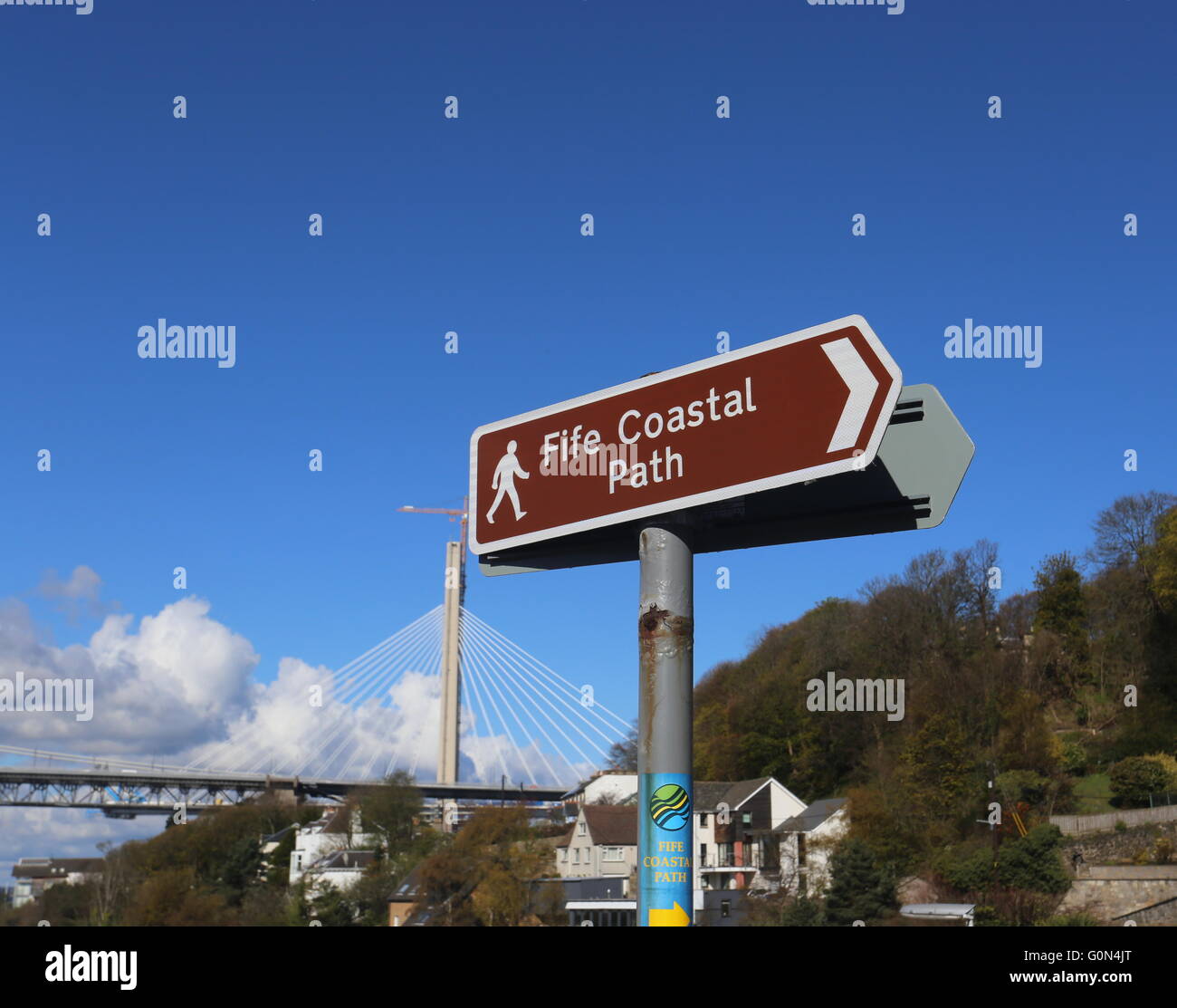 Fife Coastal Path Sign High Resolution Stock Photography and Images - Alamy