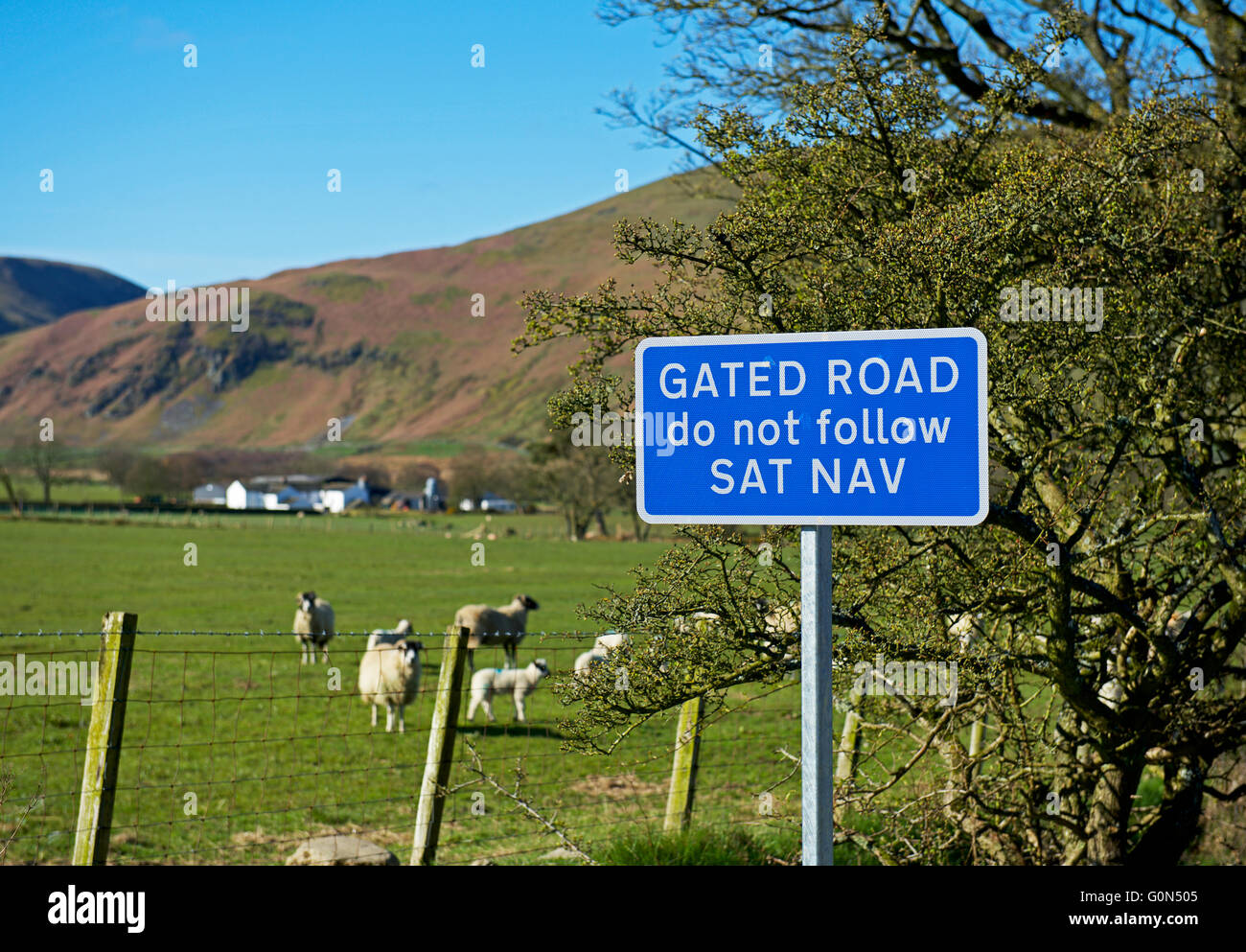 Follow road hi-res stock photography and images - Alamy
