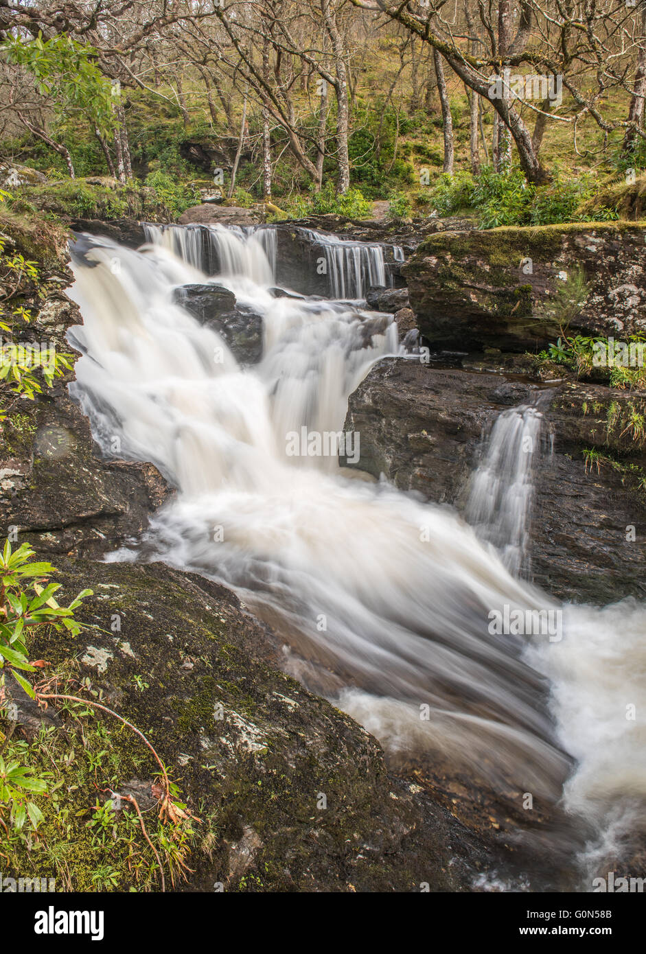 Inversnaid waterfalls hi-res stock photography and images - Alamy