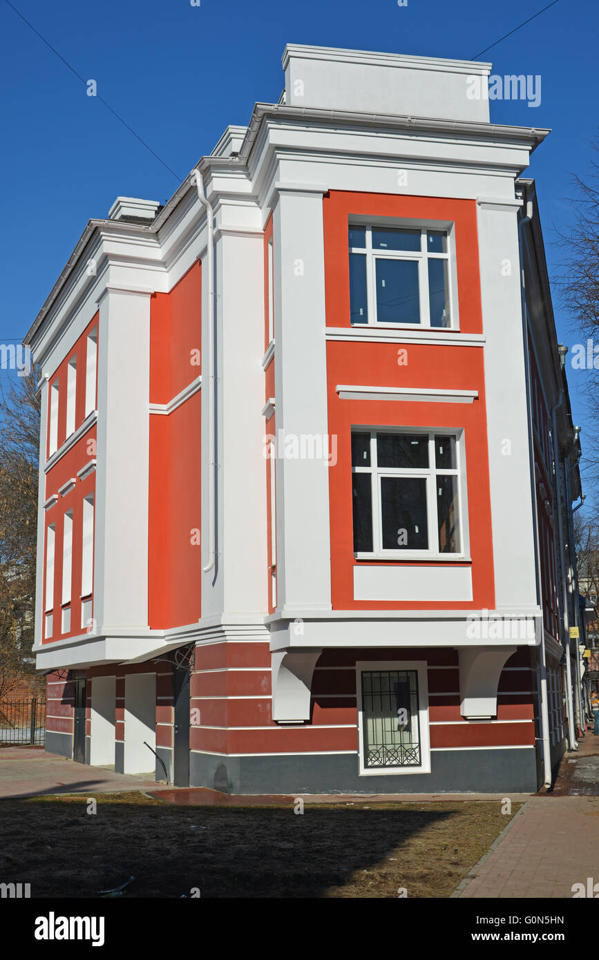 two-storey modern residential building Stock Photo - Alamy