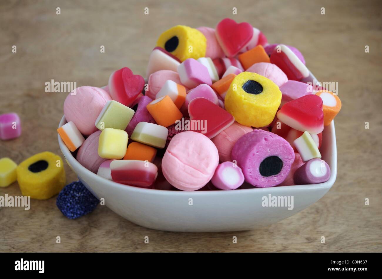 Mixed sweets hi-res stock photography and images - Alamy