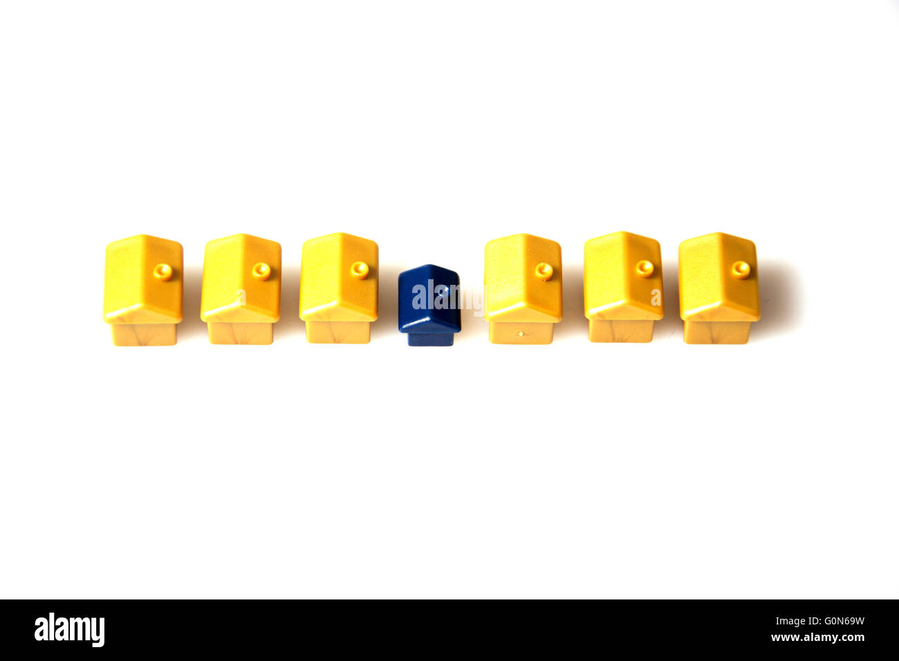 Monopoly houses construction hi-res stock photography and images - Alamy