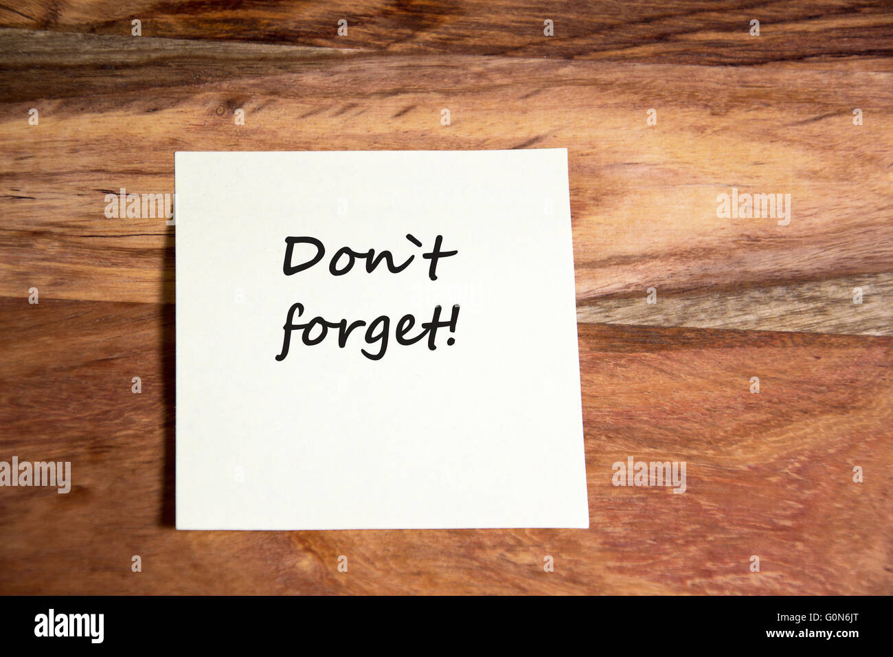 Dont forget note on hi-res stock photography and images - Alamy