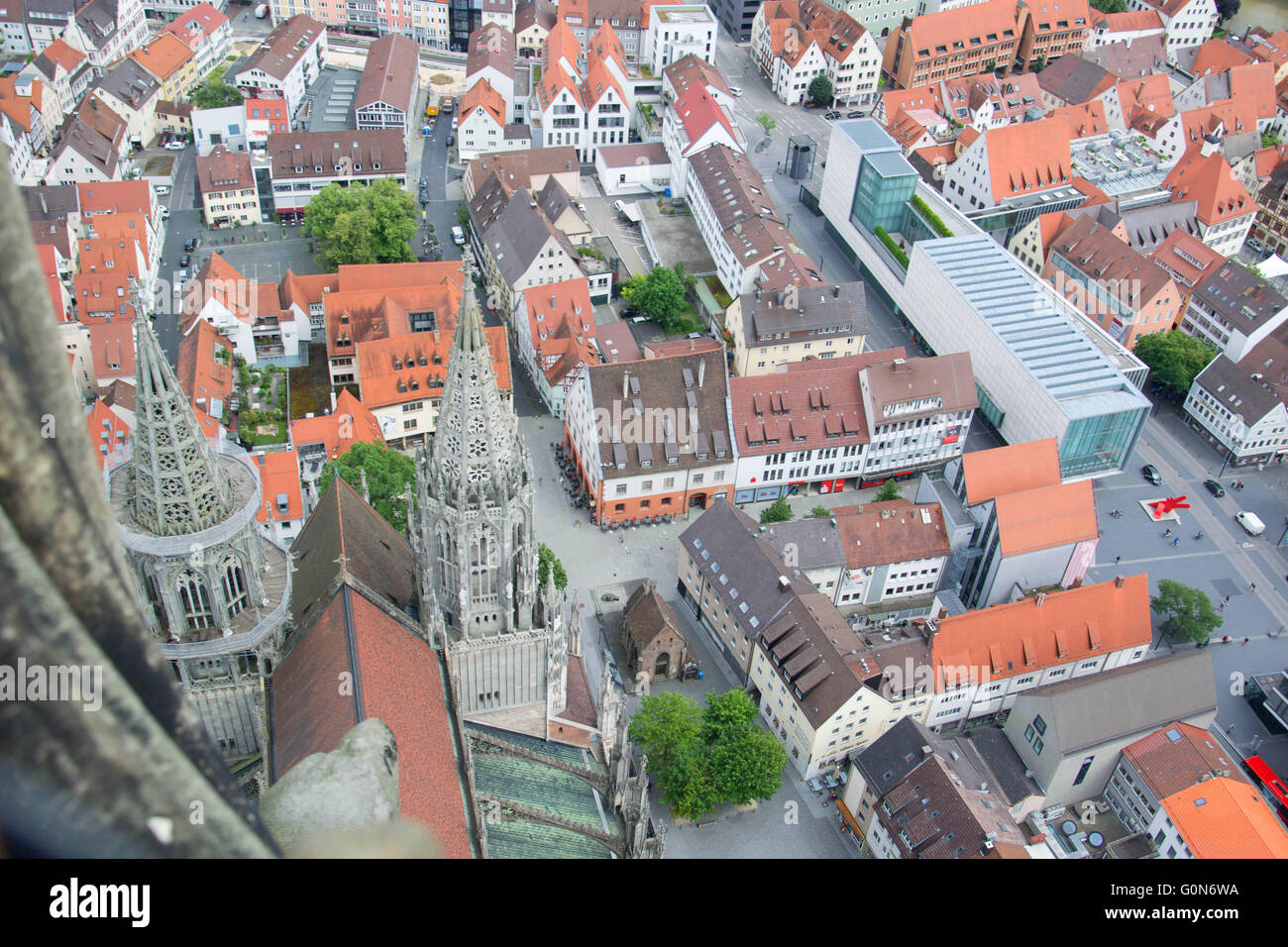 panorama of Ulm Stock Photo - Alamy