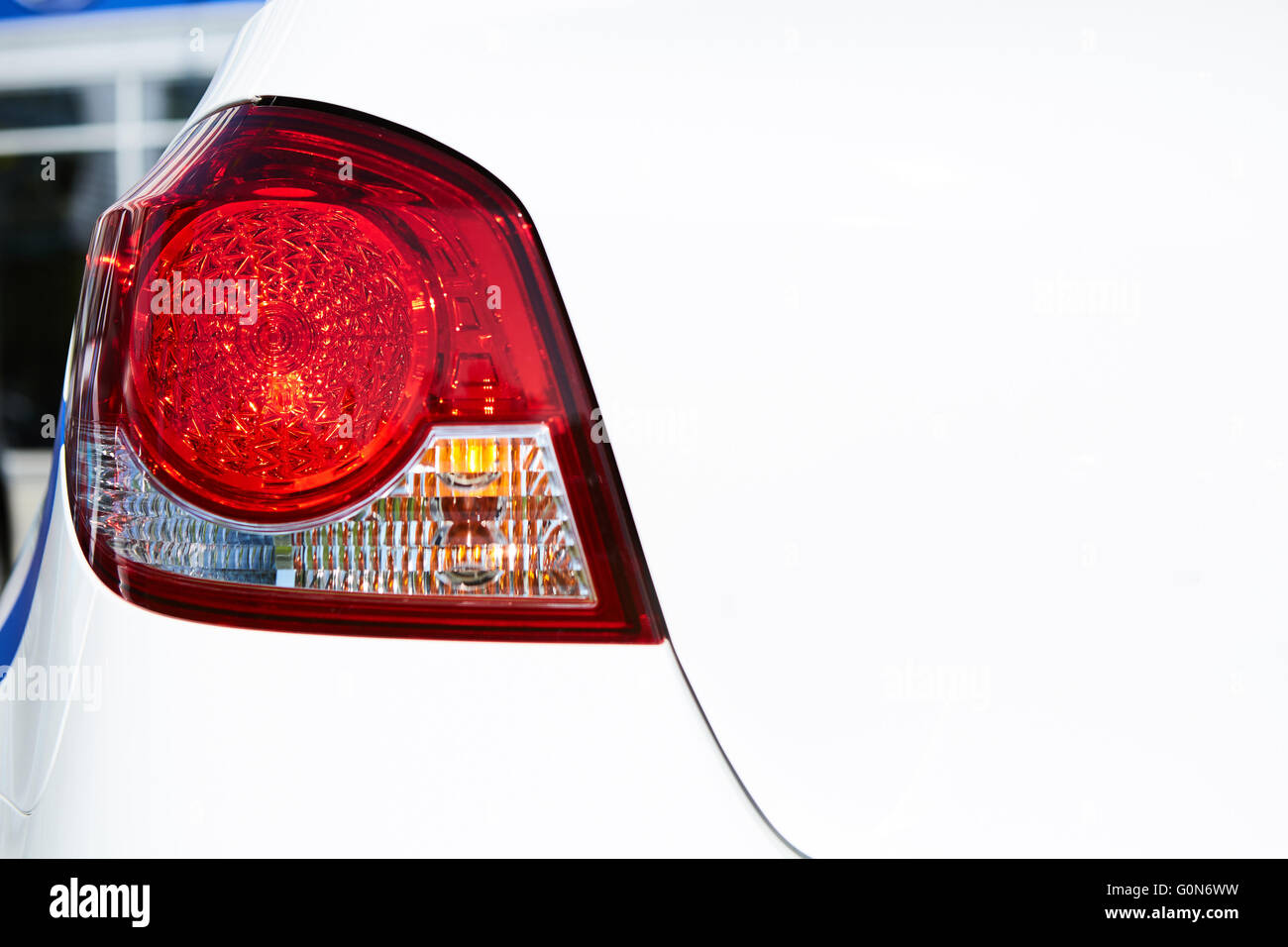 Back light of automobile Stock Photo - Alamy