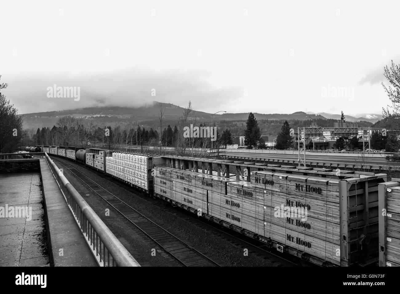 Mt hood railroad hi-res stock photography and images - Alamy