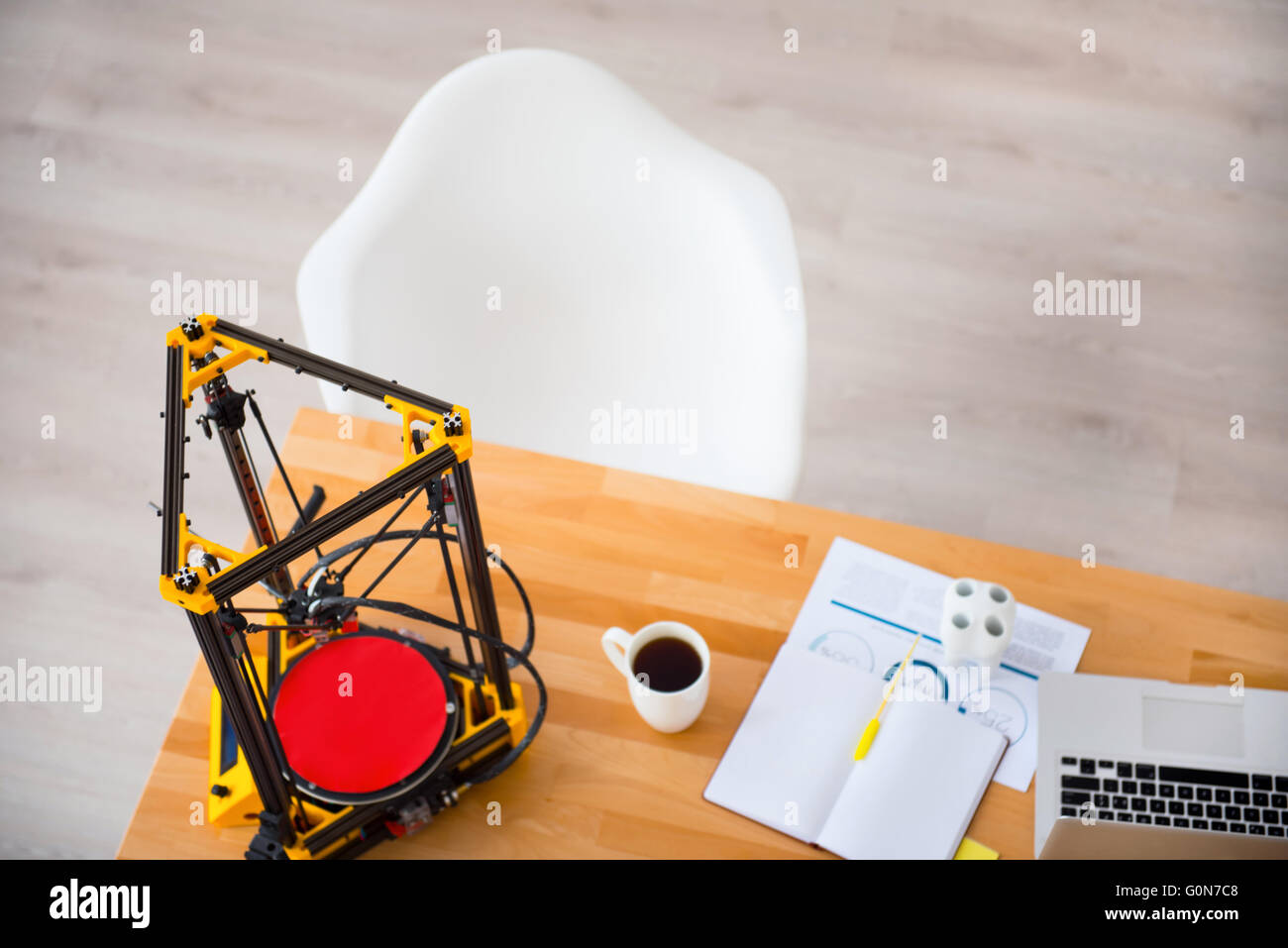 printer standing on the table Stock Photo - Alamy