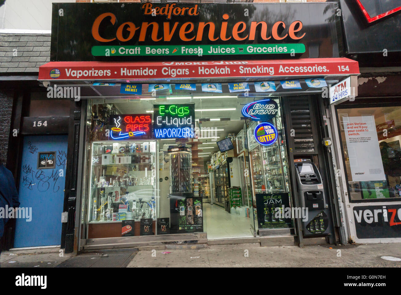 Convenience store in williamsburg brooklyn hi-res stock photography and ...