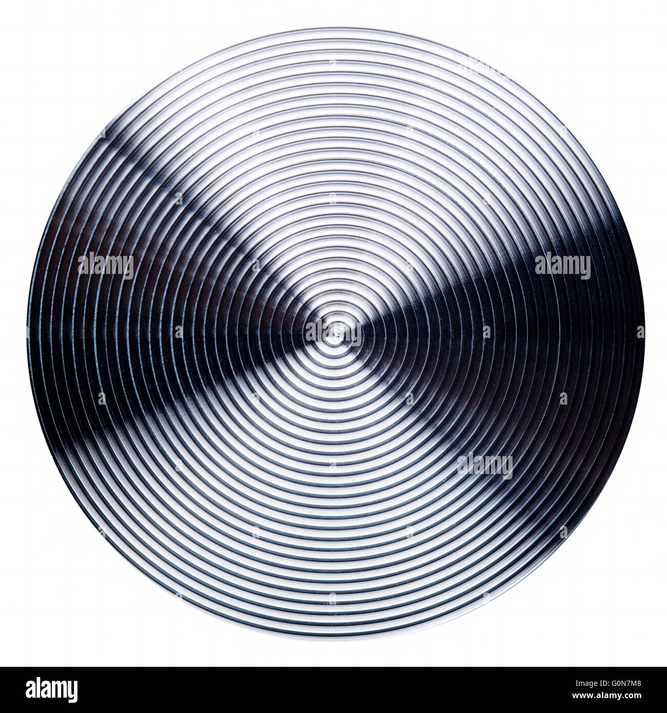 Concentric radial circle pattern Cut Out Stock Images & Pictures - Alamy