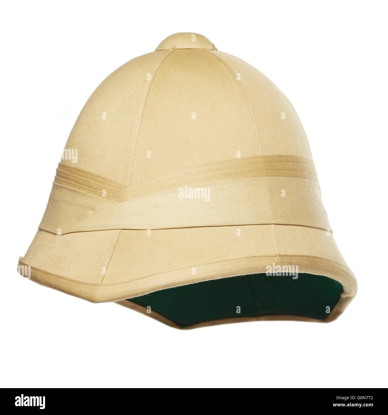 safari hat isolated on white background Stock Photo - Alamy