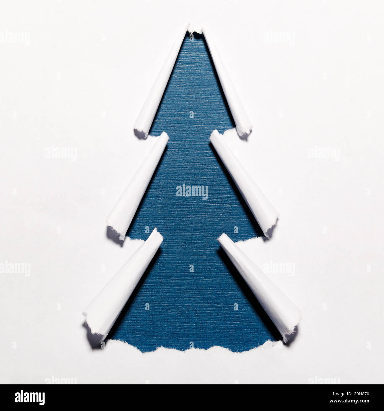 Abstract torn paper christmas hi-res stock photography and images - Alamy