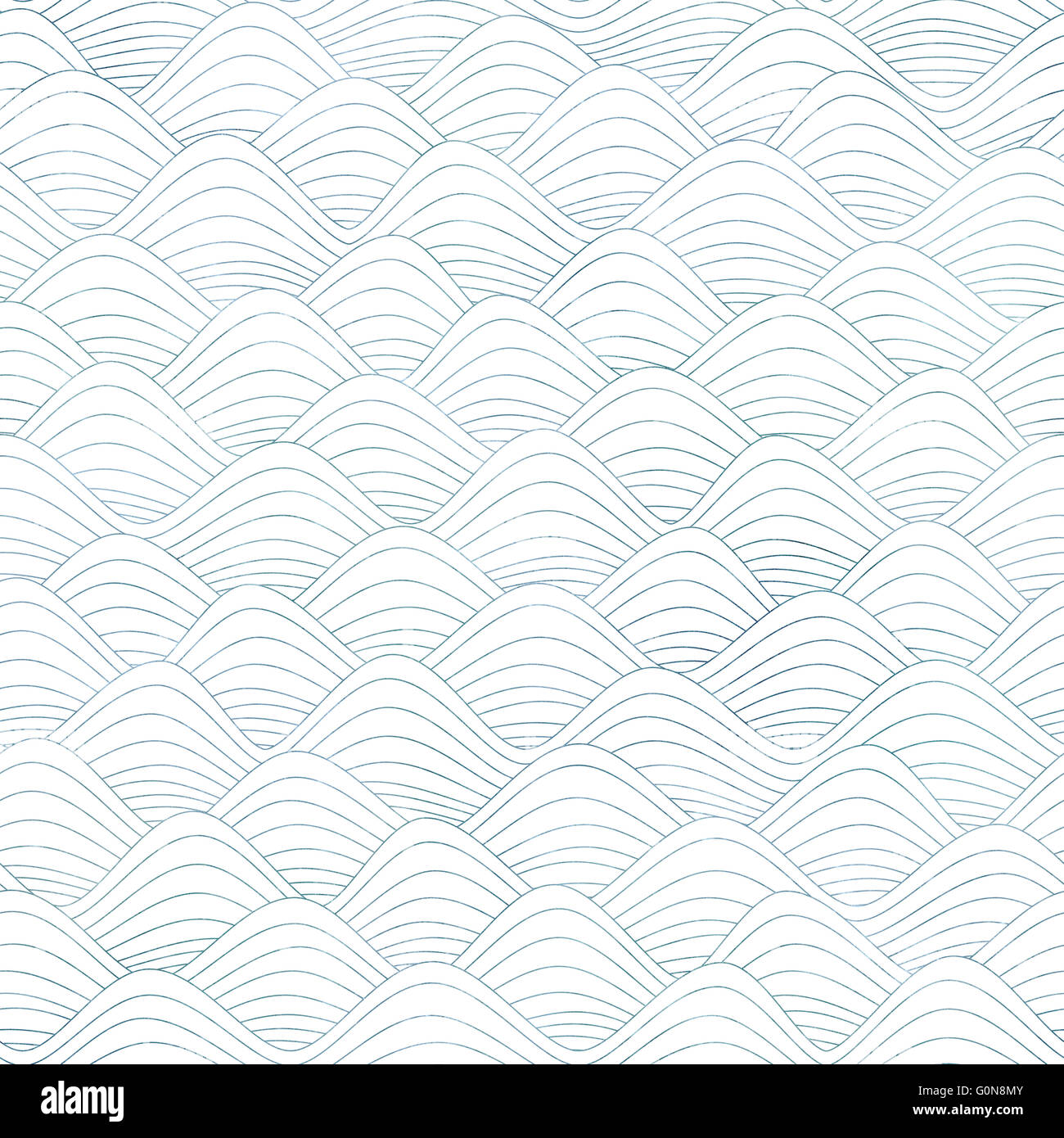 repeatable seamless graphic background with waves in paper texture ...