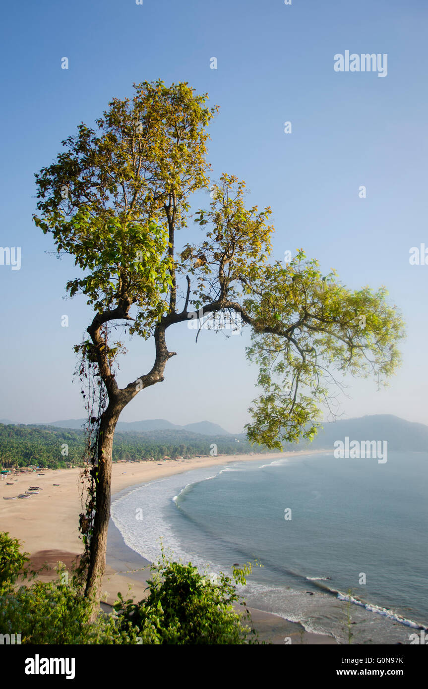Agonda beach in Goa, India is a secret vacation destination and with ...