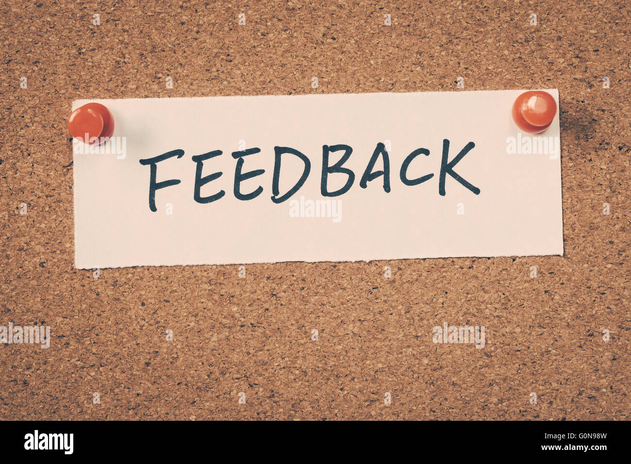 Feedback sign hi-res stock photography and images - Alamy