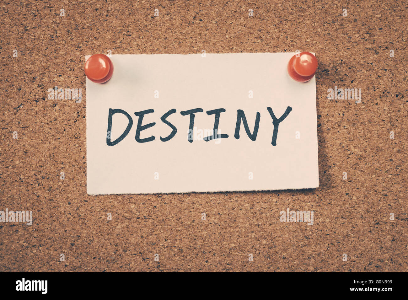 Your destiny text hi-res stock photography and images - Alamy