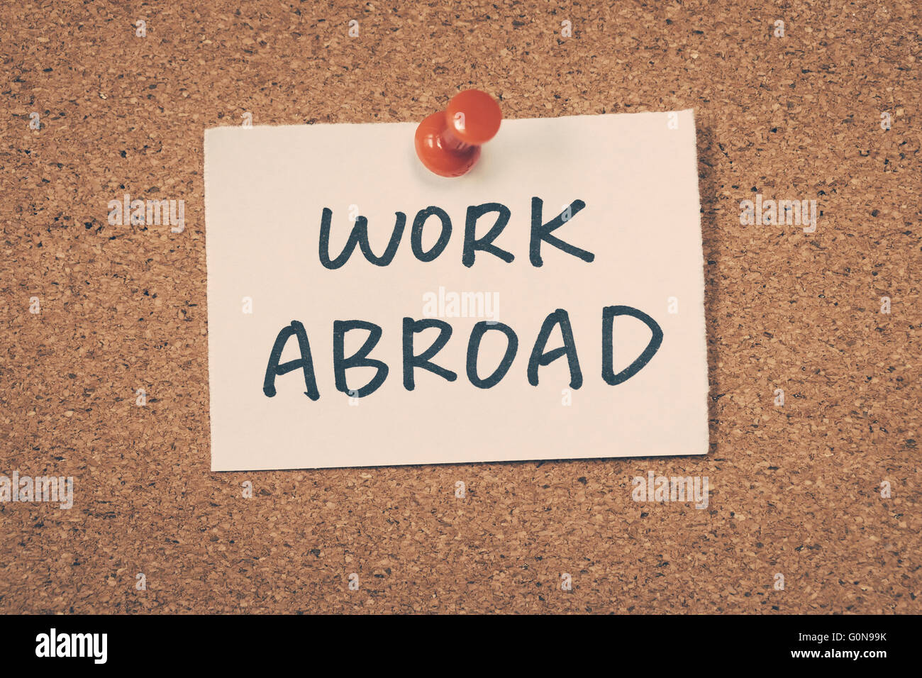 Work abroad hi-res stock photography and images - Alamy