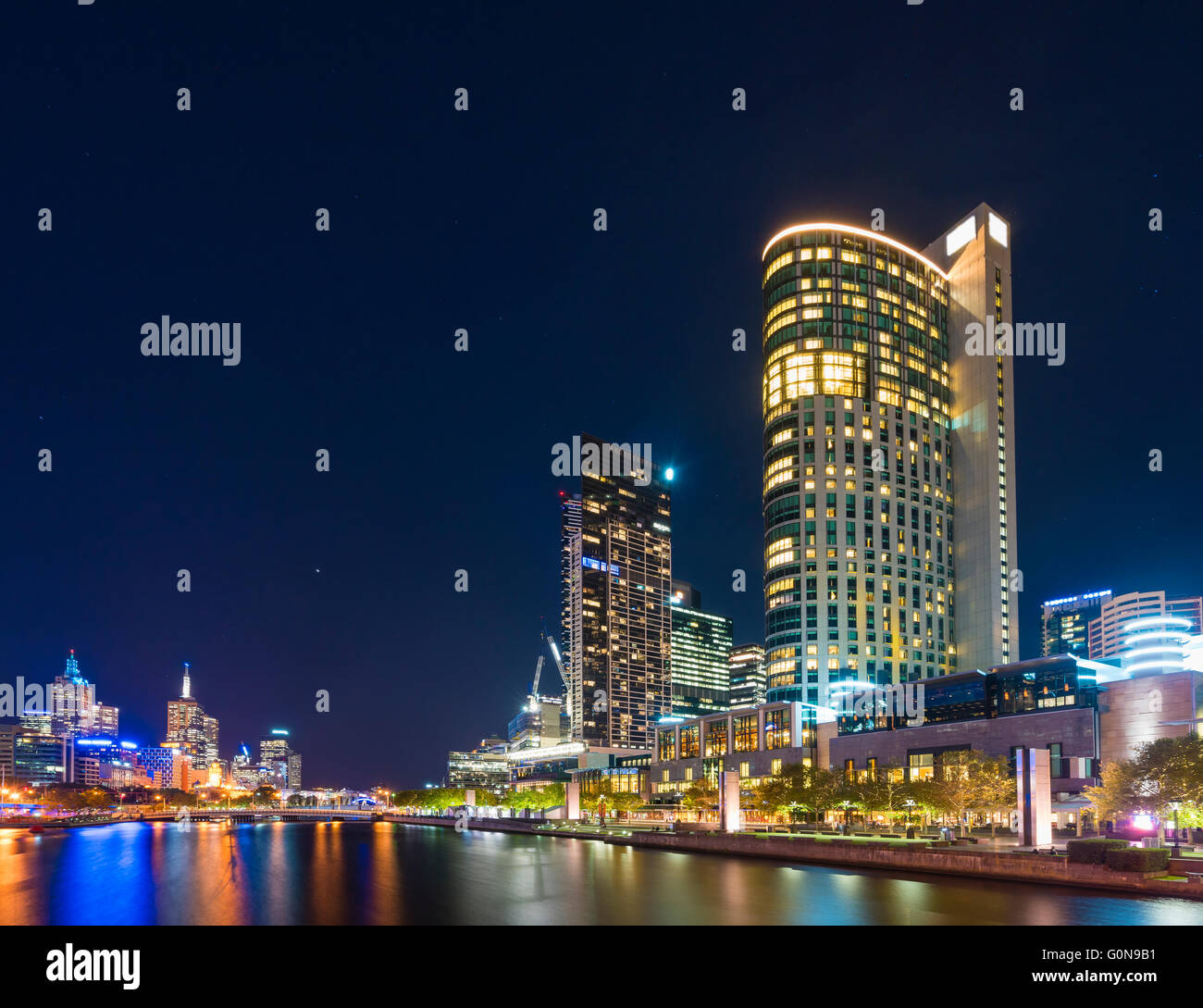 Melbourne cityscape hi-res stock photography and images - Alamy