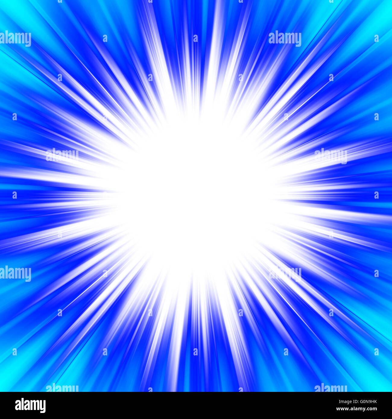 Bright white flash on a orange background Stock Photo - Alamy