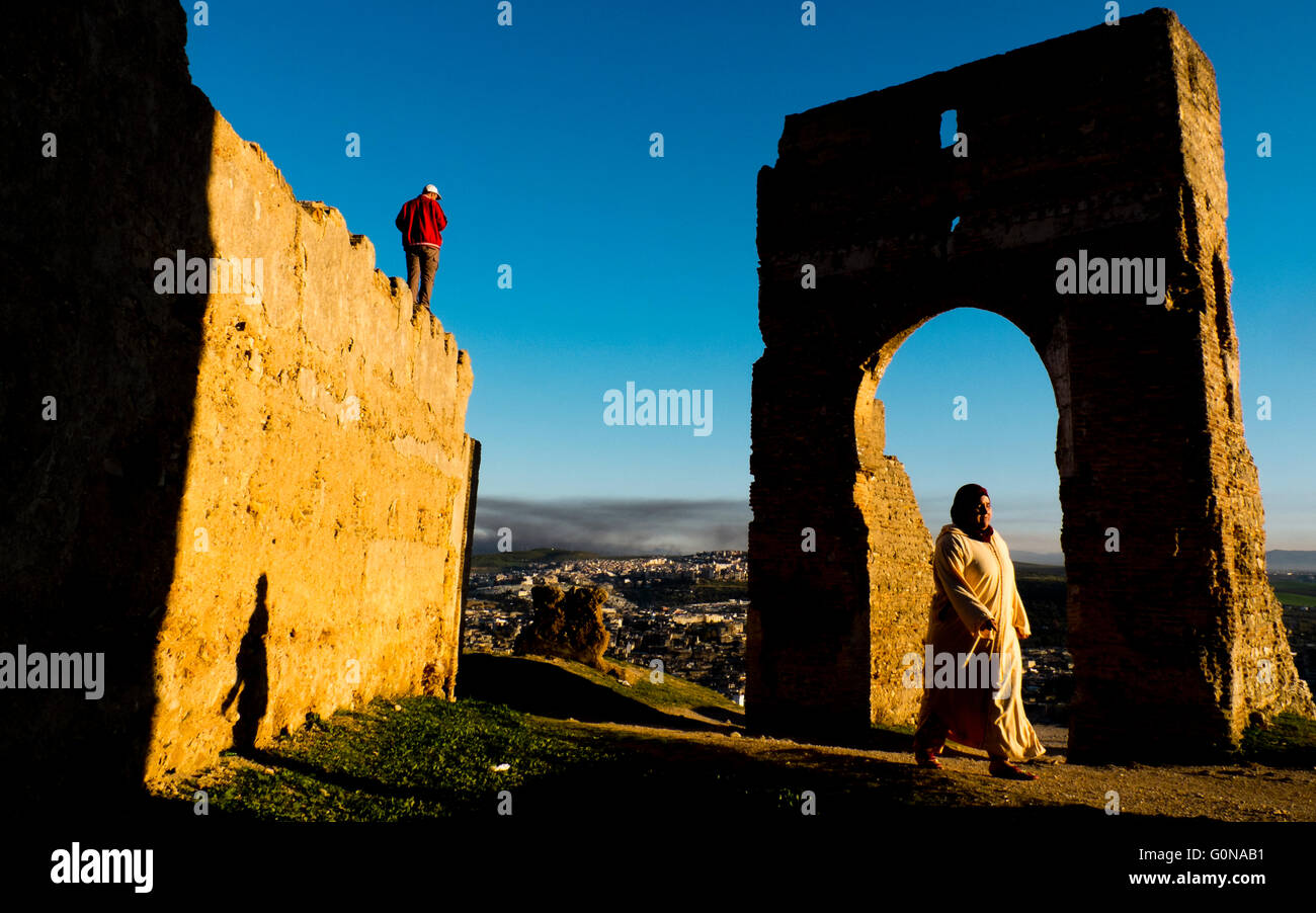 People walking in Borj Nord Stock Photo - Alamy