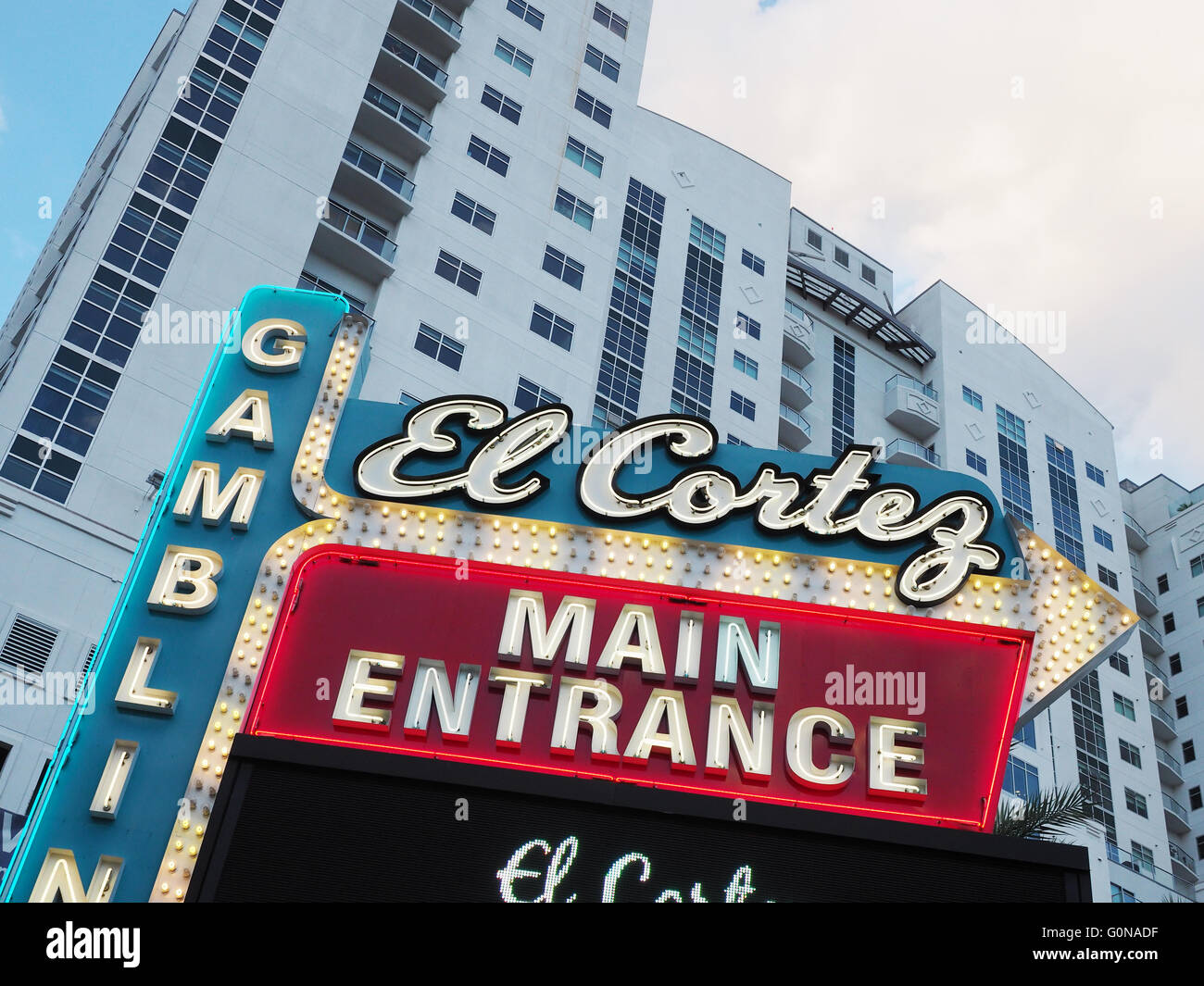 The El Cortez in Las Vegas, Nevada, USA Stock Photo - Alamy