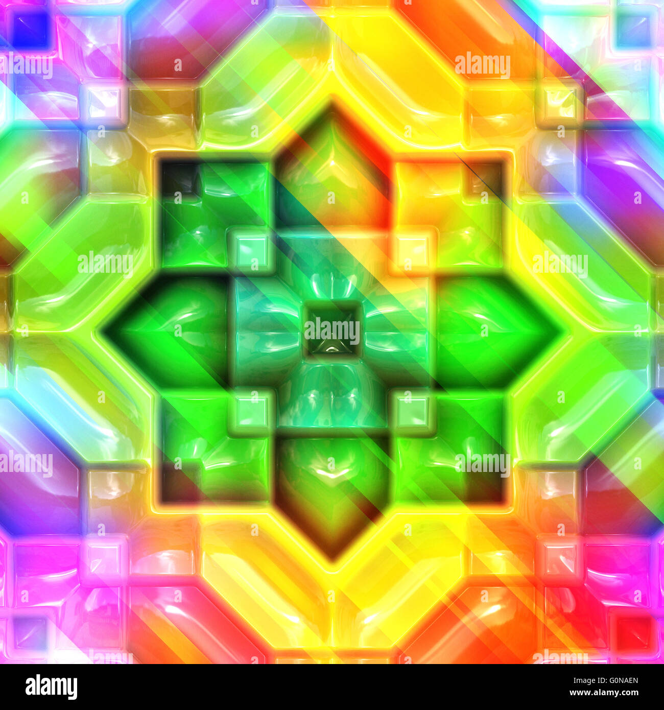 abstract colorful square background Stock Photo - Alamy