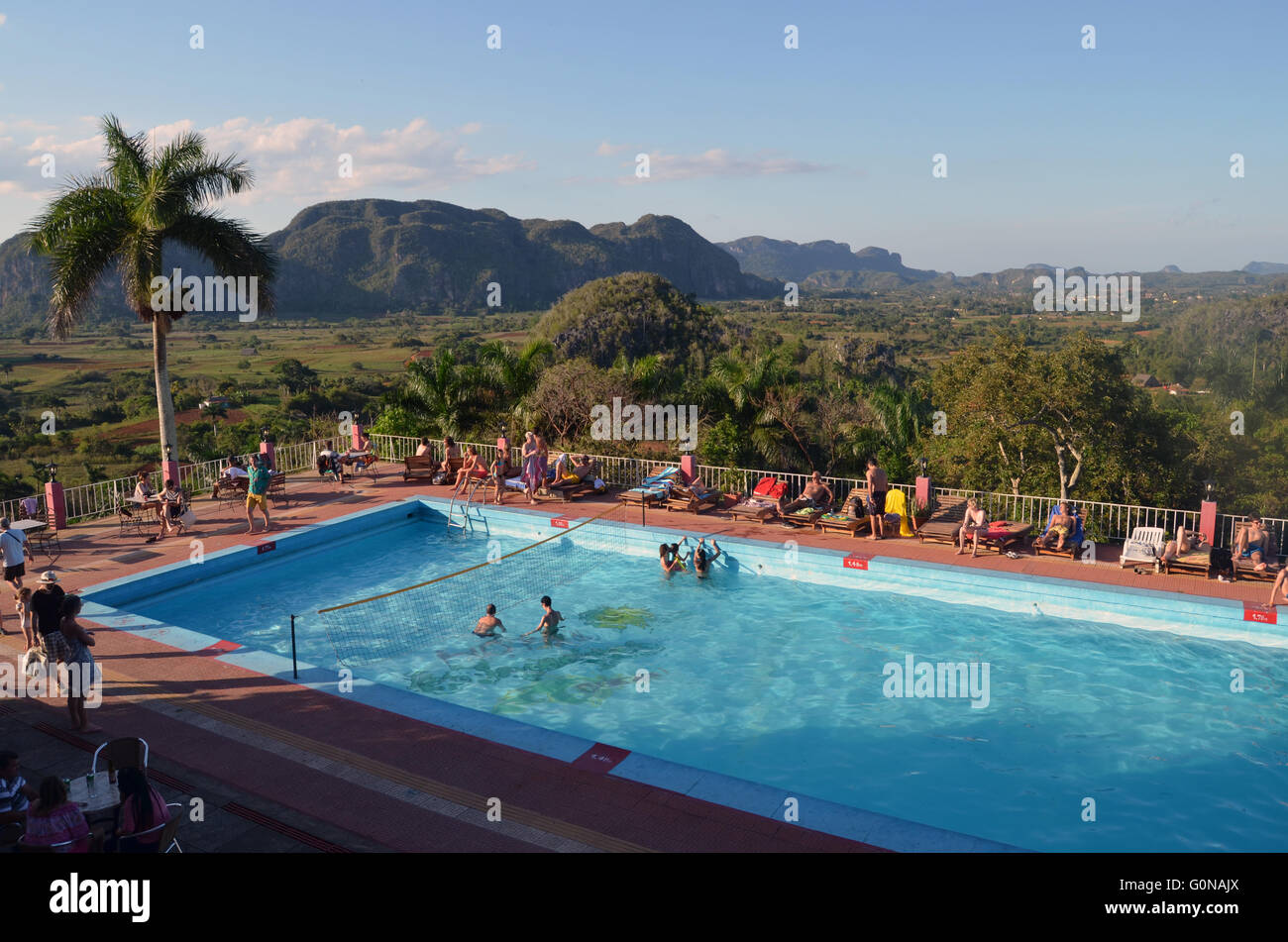 Vinales the swimming pool at jazmines hi-res stock photography and ...