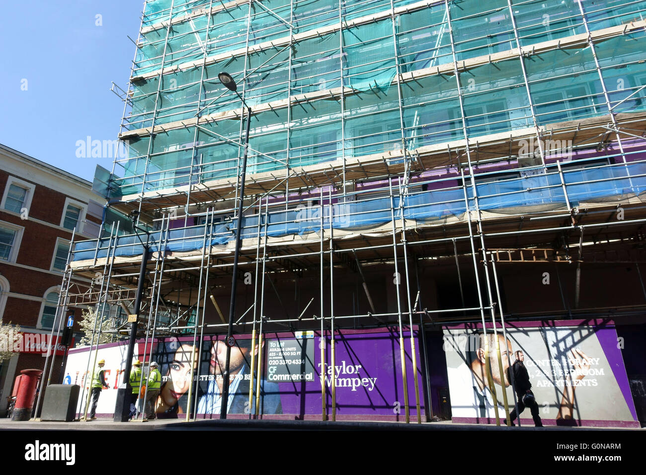 Gentrification in Dalston, East London - Dalston Curve flats ...