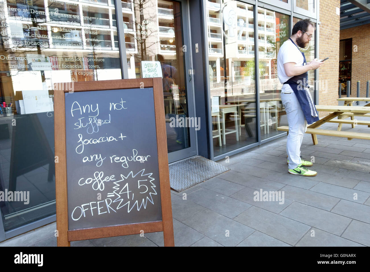 Gentrification in Dalston, East London - trendy new cafe in Dalston ...
