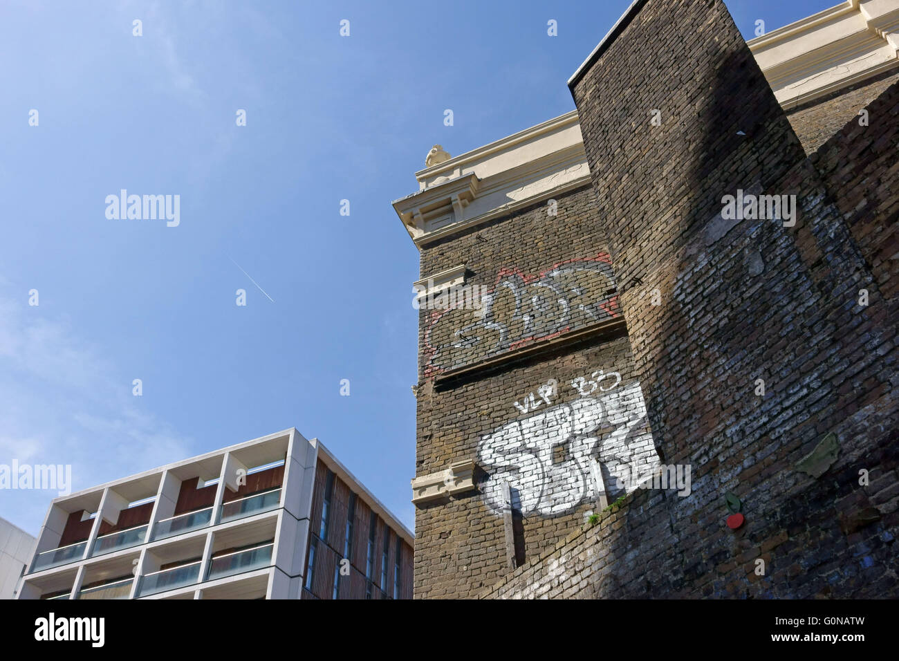Gentrification in Dalston, East London - contrasting old and new ...