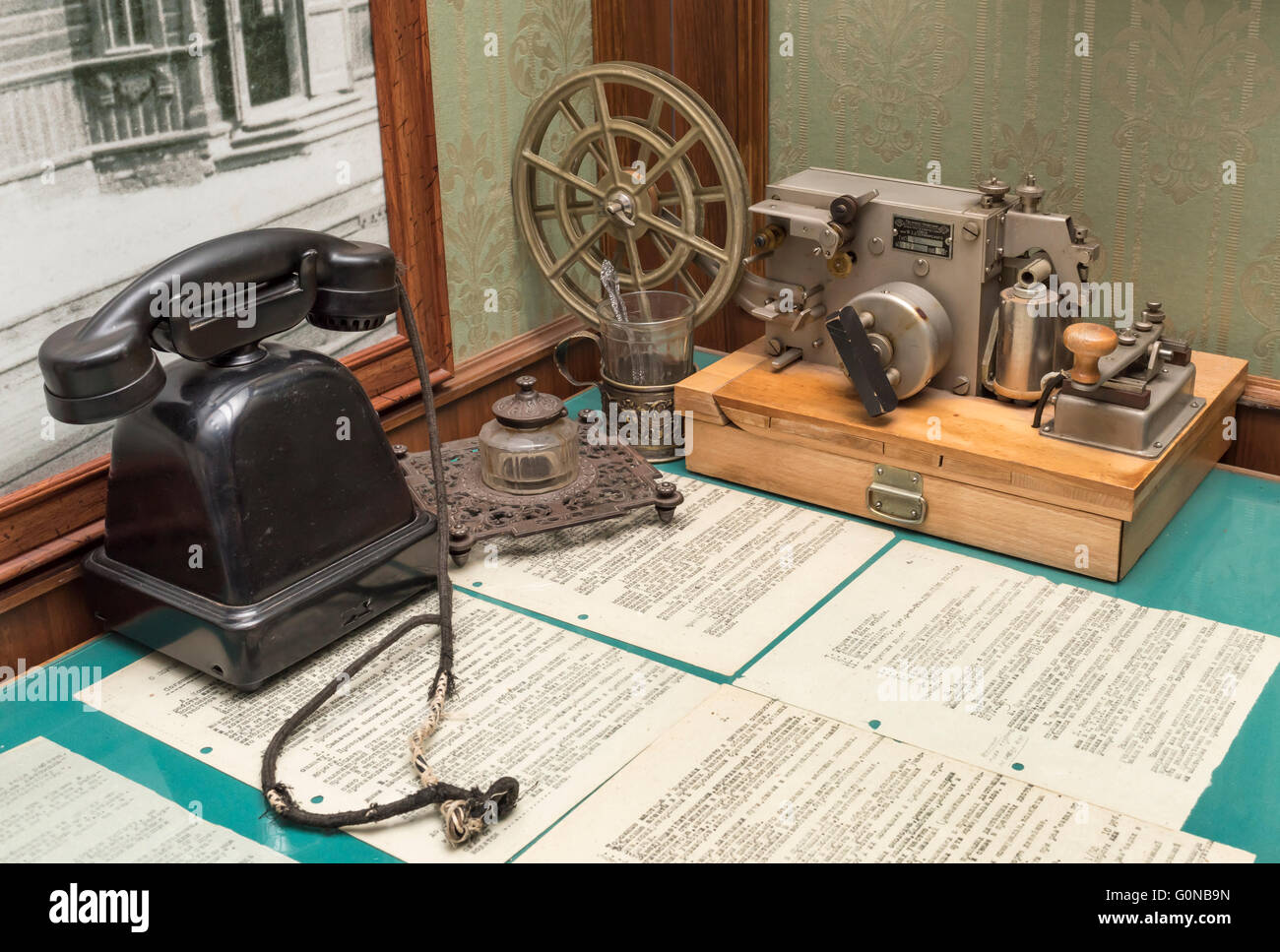 Morse telegraph alphabet hi-res stock photography and images - Alamy