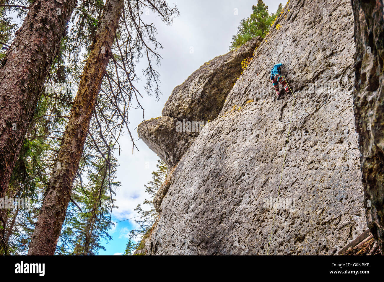 Steep wall climber hi-res stock photography and images - Alamy