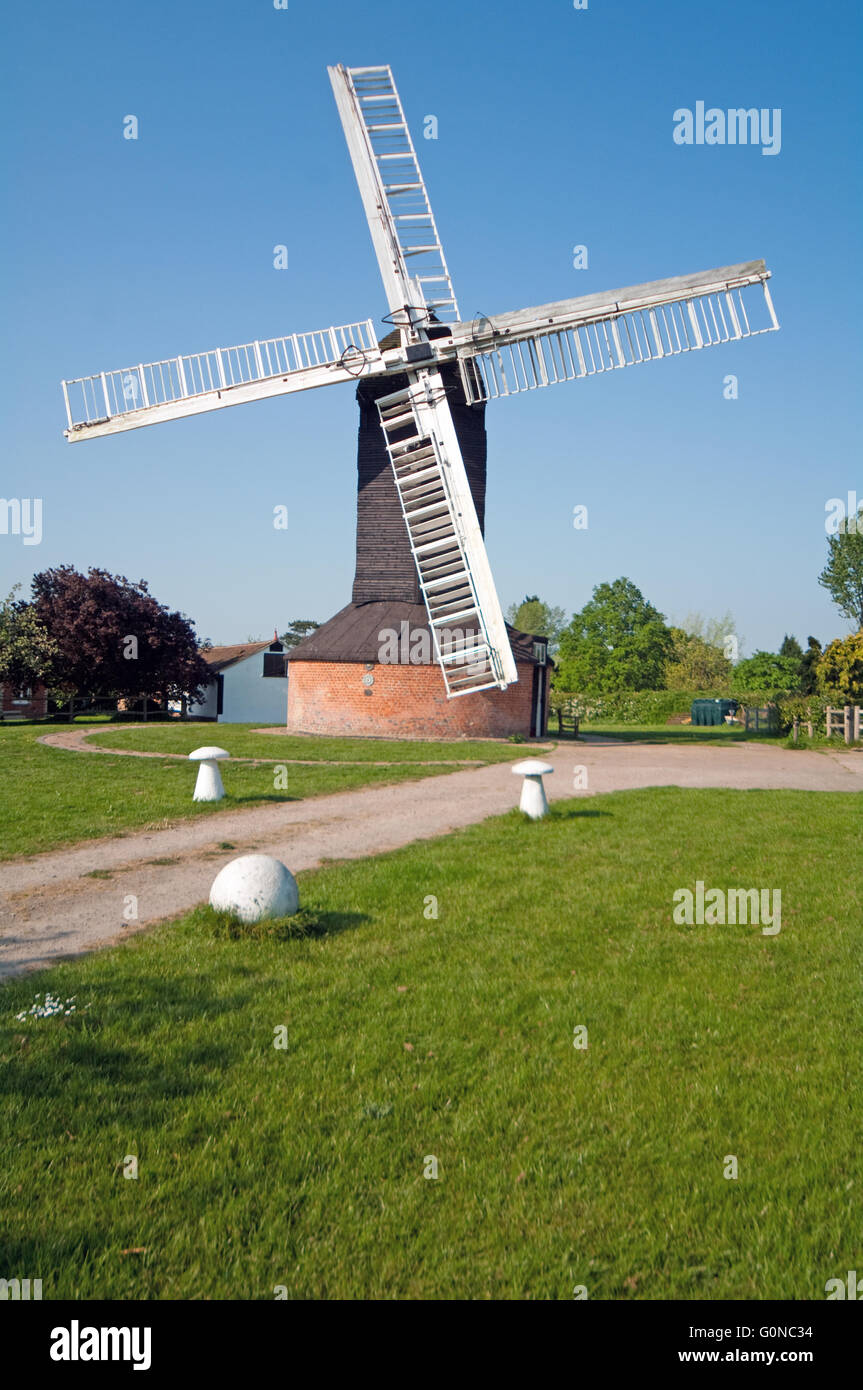 Outwood, Post Mill, Windmill, Surrey, England Stock Photo - Alamy