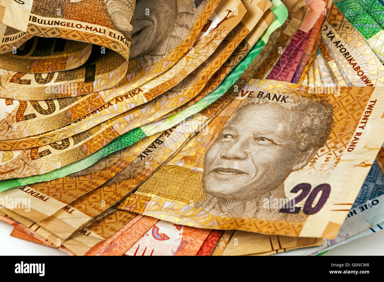 South african rands notes hi-res stock photography and images - Alamy