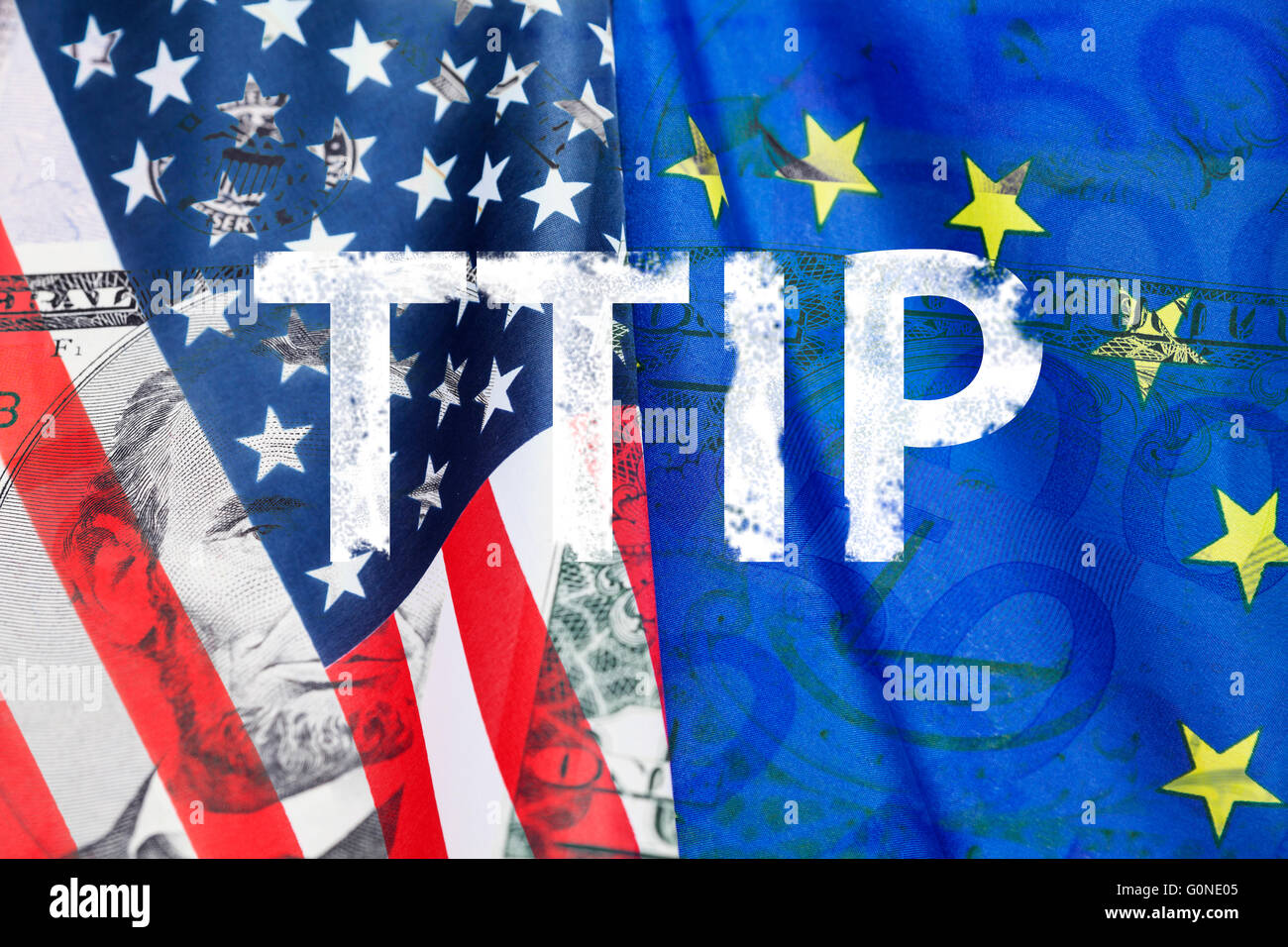 TTIP Agreement Symbol photo Stock Photo - Alamy