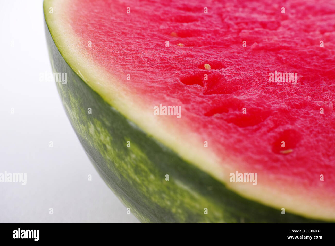 Watermelon Fruit sliced open Stock Photo - Alamy