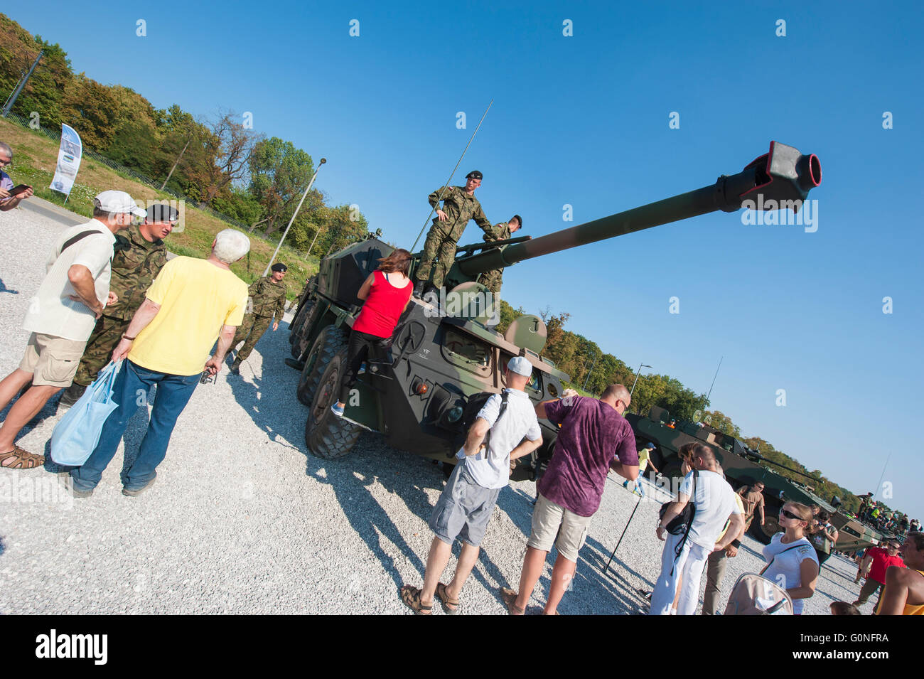 Military weapons expo hi-res stock photography and images - Alamy