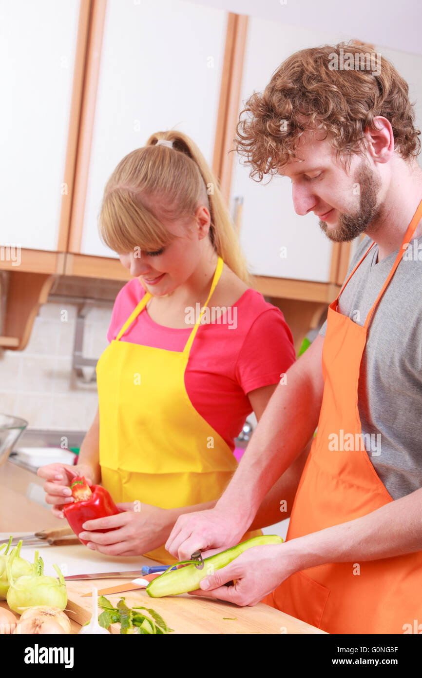 Healthy eating, vegetarian food, cooking, weight loss and people ...