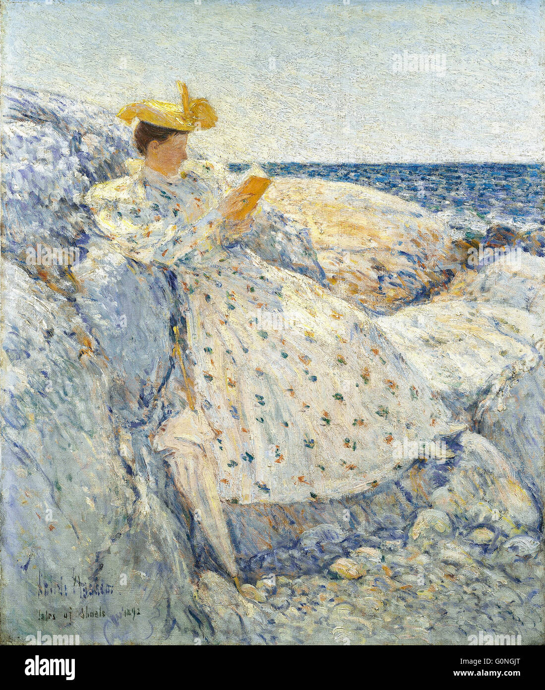 Childe hassam painting hi-res stock photography and images - Alamy