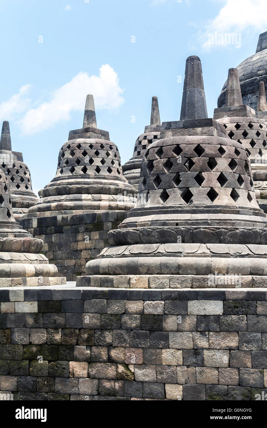 Inside borobudur temple hi-res stock photography and images - Alamy