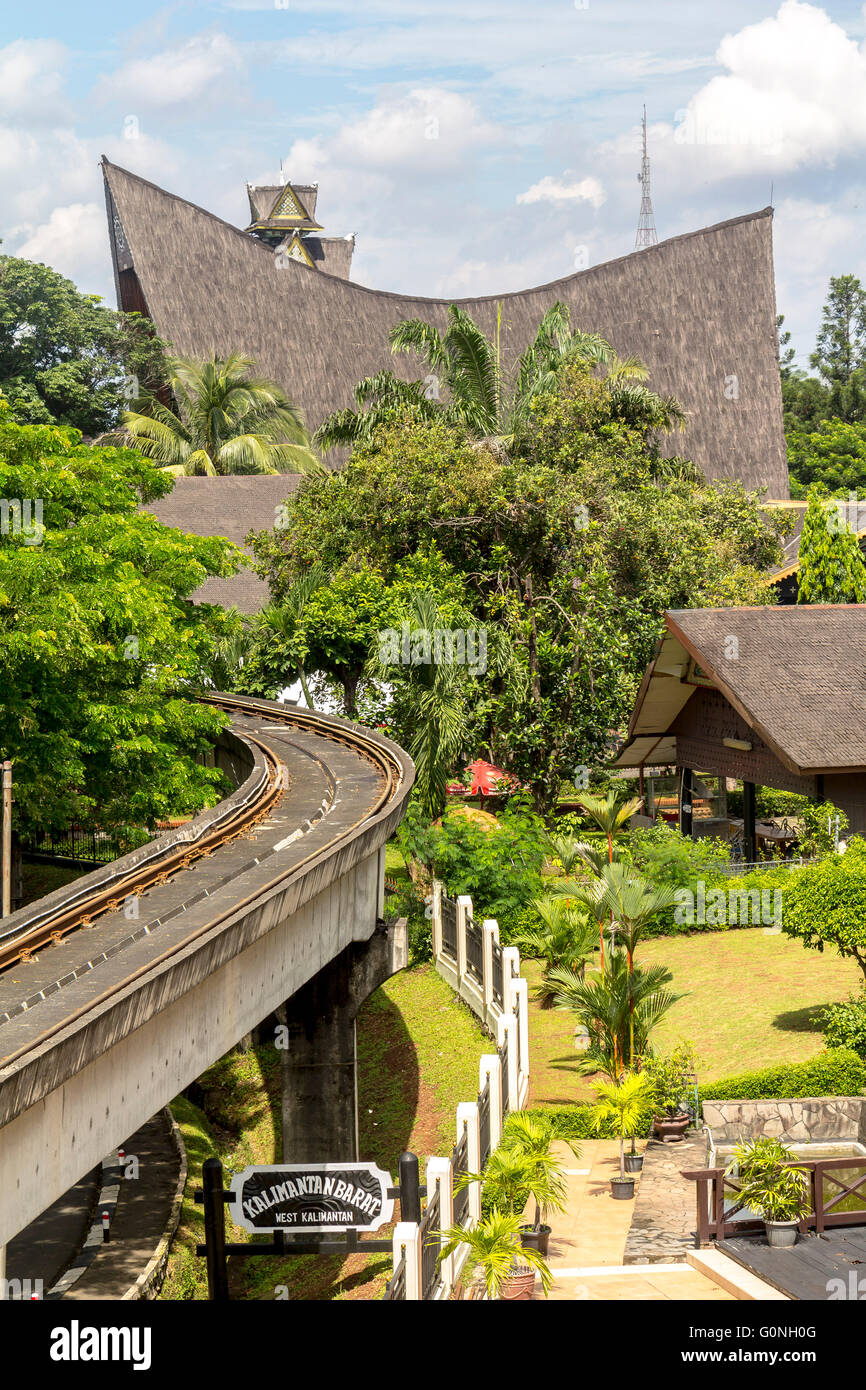 Inside taman mini park in Jakarta Stock Photo - Alamy