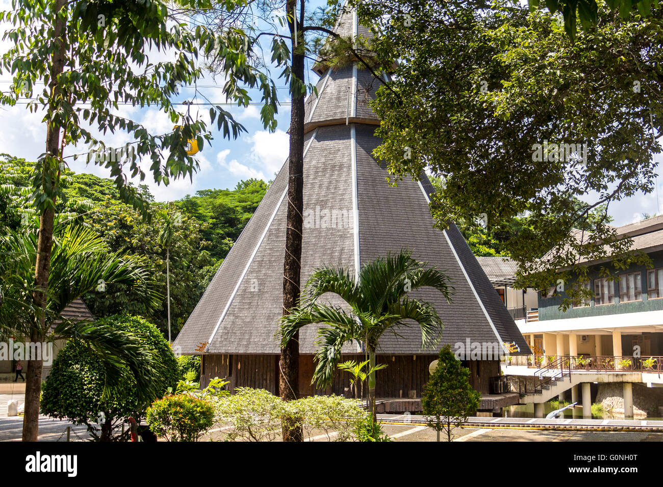 Traditional house in taman mini park, Jakarta Stock Photo - Alamy