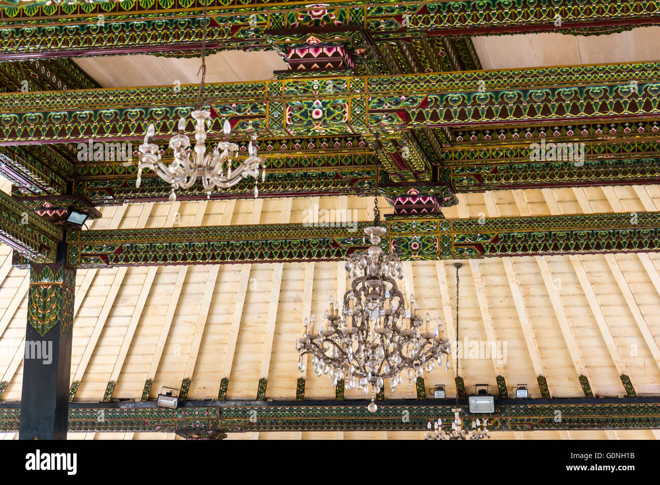Traditional indonesian house in Taman Mini Park Stock Photo - Alamy